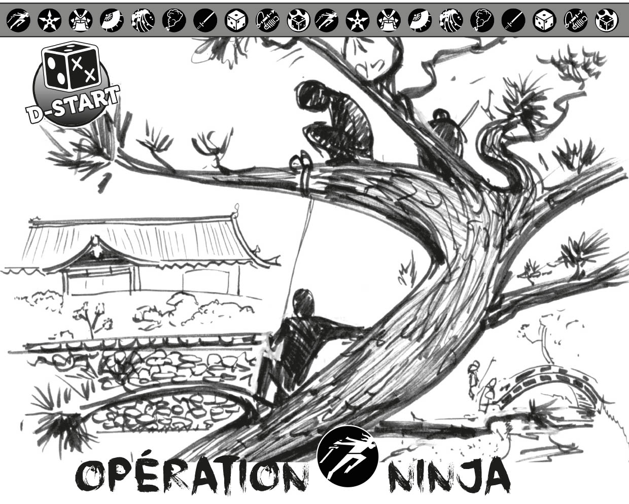Opération Ninja (scénario PDF pour D-Start) - Fablyrr.com